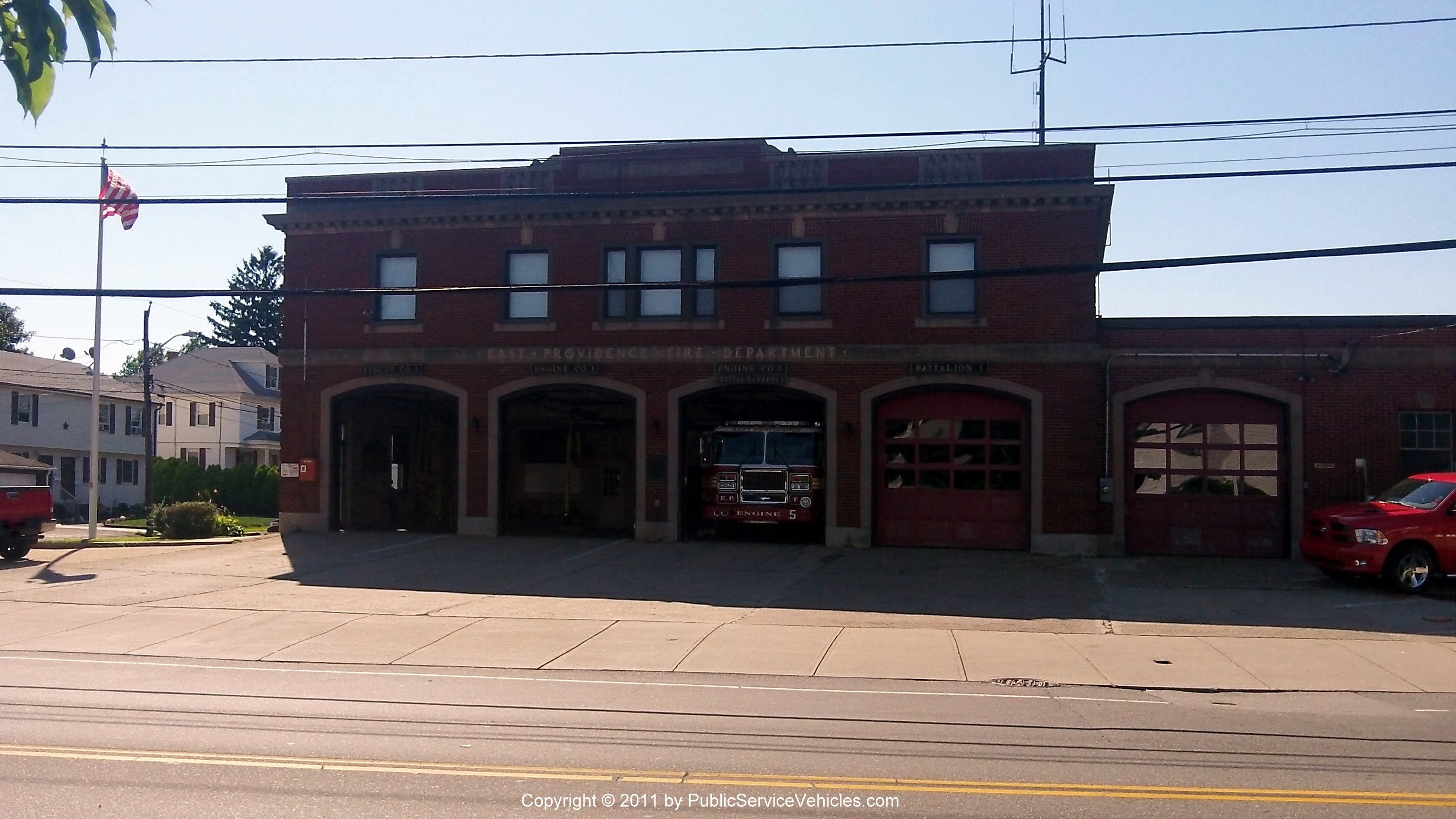 Station 1 HQ - East Providence Fire - PublicServiceVehicles.com