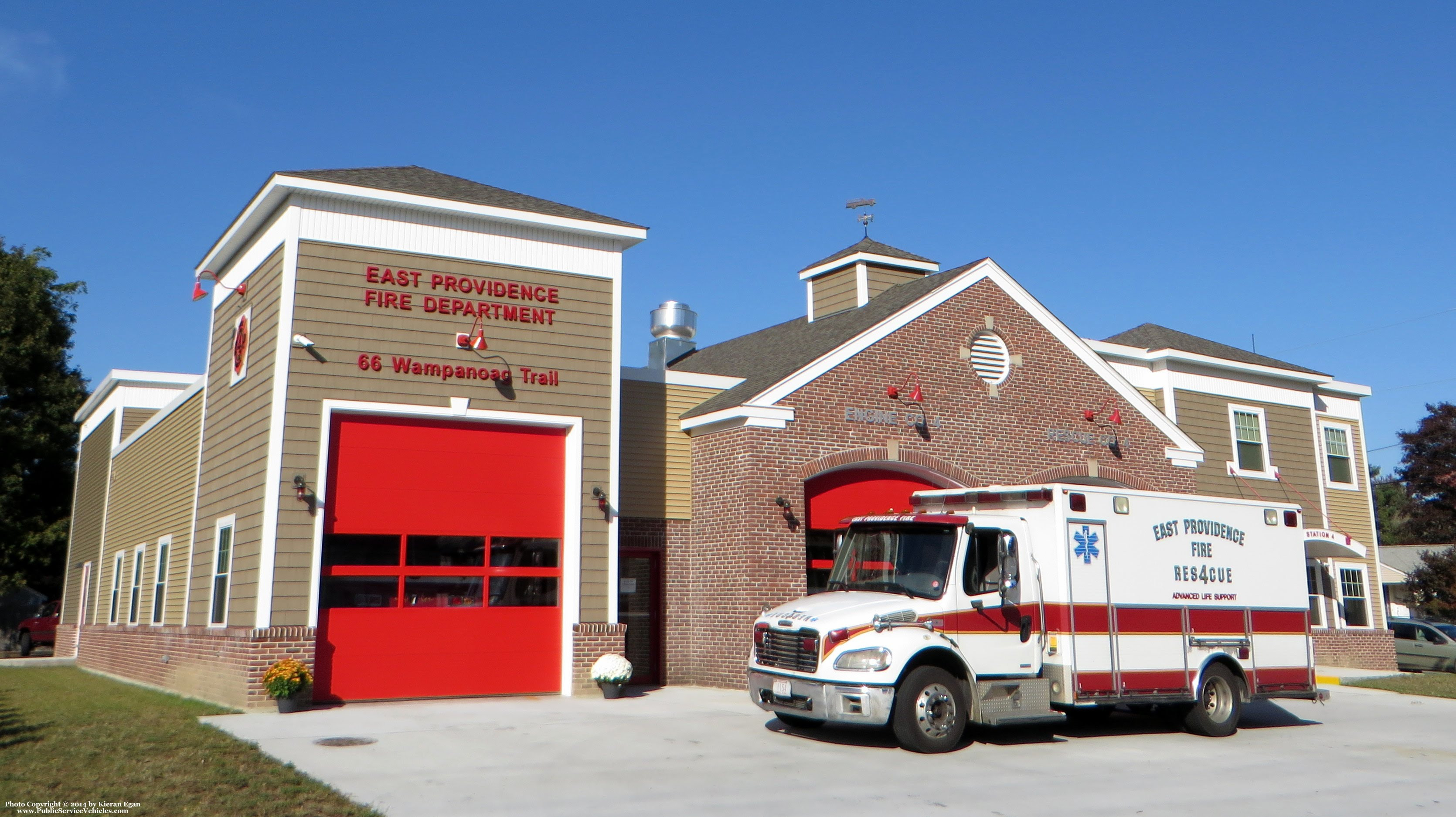 Station 4 - East Providence Fire - PublicServiceVehicles.com